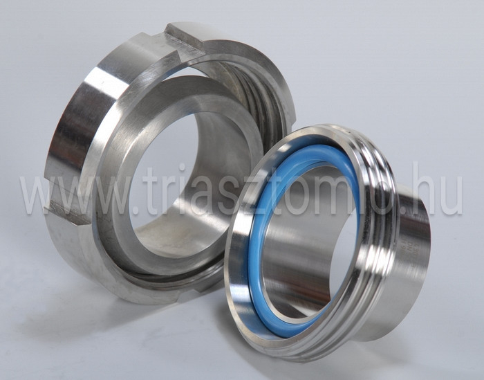 Dairy coupling DIN 11851 coupling with welding ends